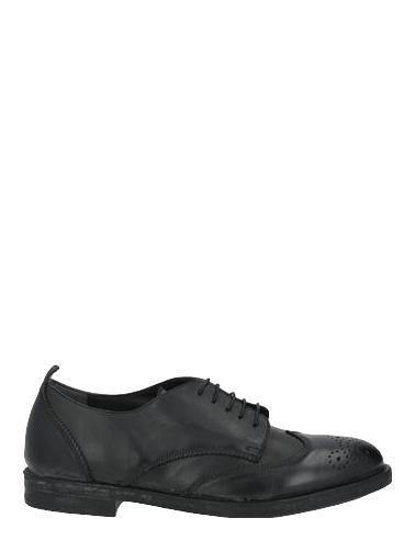 Moma Tan Calfskin Lace-up Brogues - Black