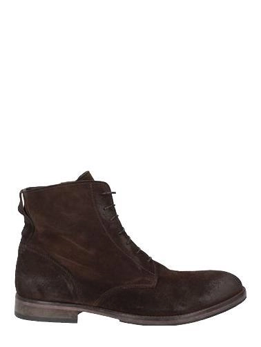 Moma Ankle Boots Suede Leather - Brown