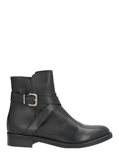 DINO DRAGHI Leather Ankle Boots - Black