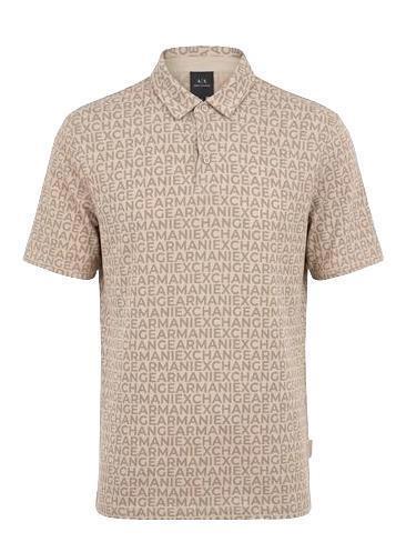 Armani Exchange Polo Shirt Size Cotton - Sand
