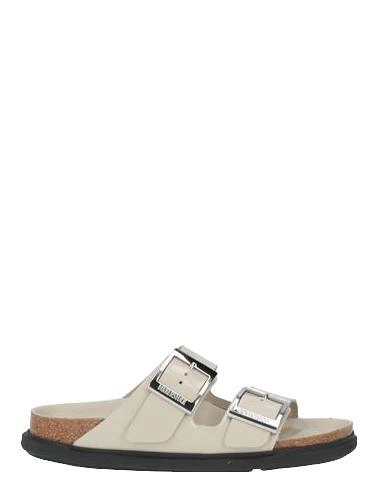 BIRKENSTOCK Leather Sandals - Beige