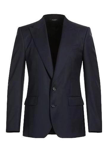 Dolce & Gabbana Blazer Size Virgin Wool - Blue