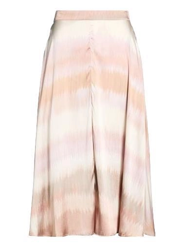 Hemisphere Midi Skirt In Silk And Elastane - Grey