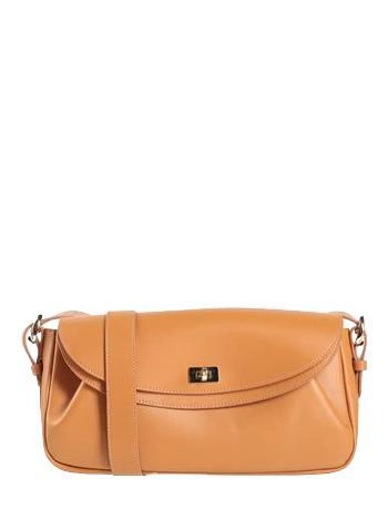 Sandro Cross Body Bag In Cow Leather - Beige