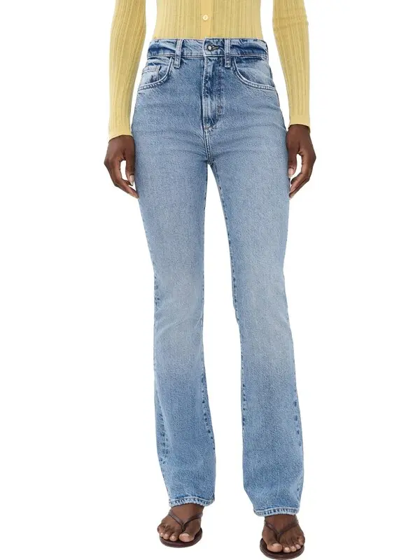 FAVORITE DAUGHTER The Valentina Bootcut Jeans - Geneva