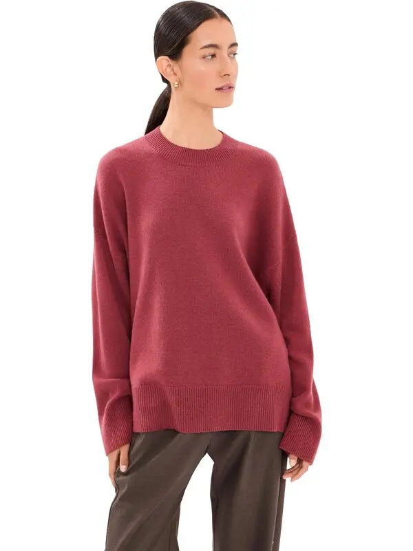 Le Kasha Norway Cashmere Sweater - Framboise