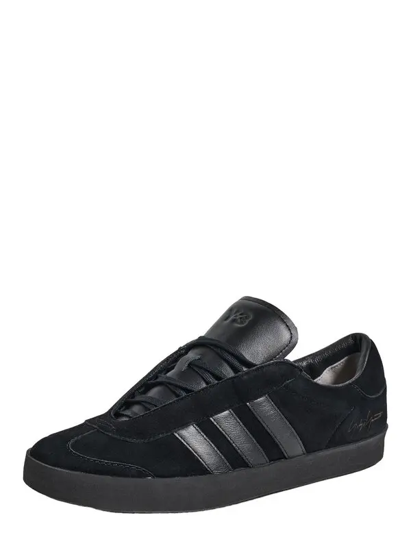 Y3 Suede Gazelle Sneakers - Black/black/black