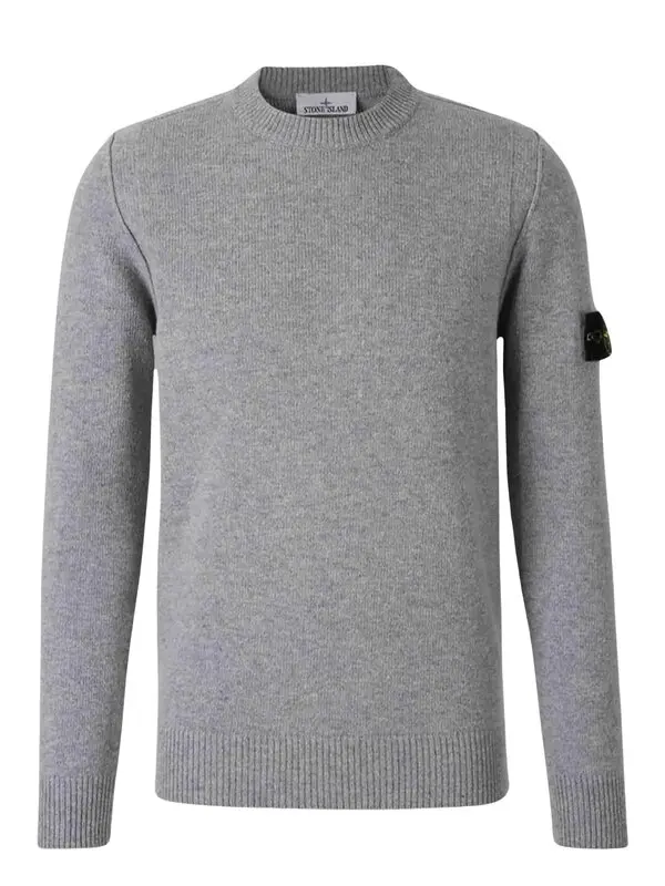 Stone Island Wool Sweater - Grey