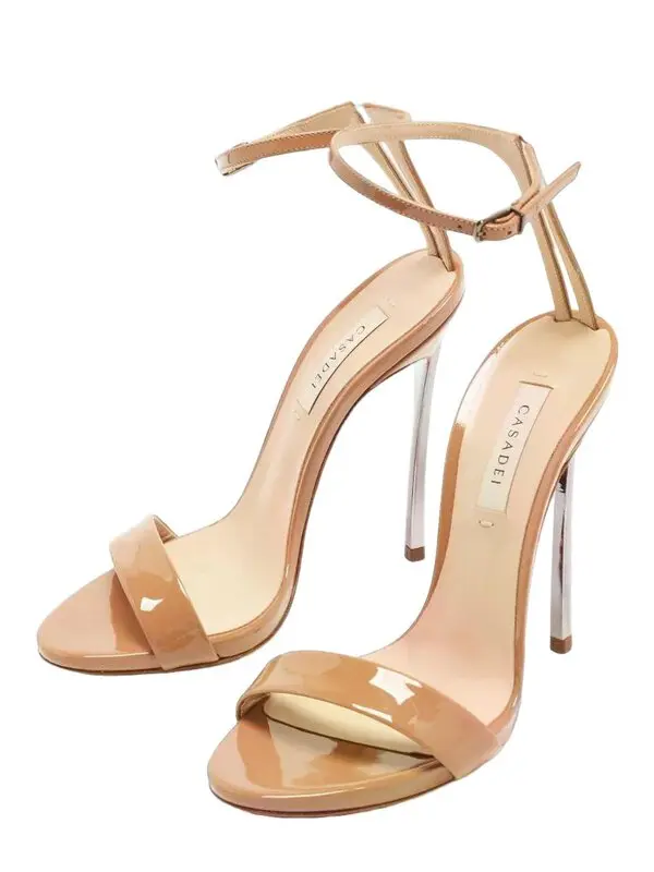Casadei Blade Ankle-strap Sandals - Neutrals