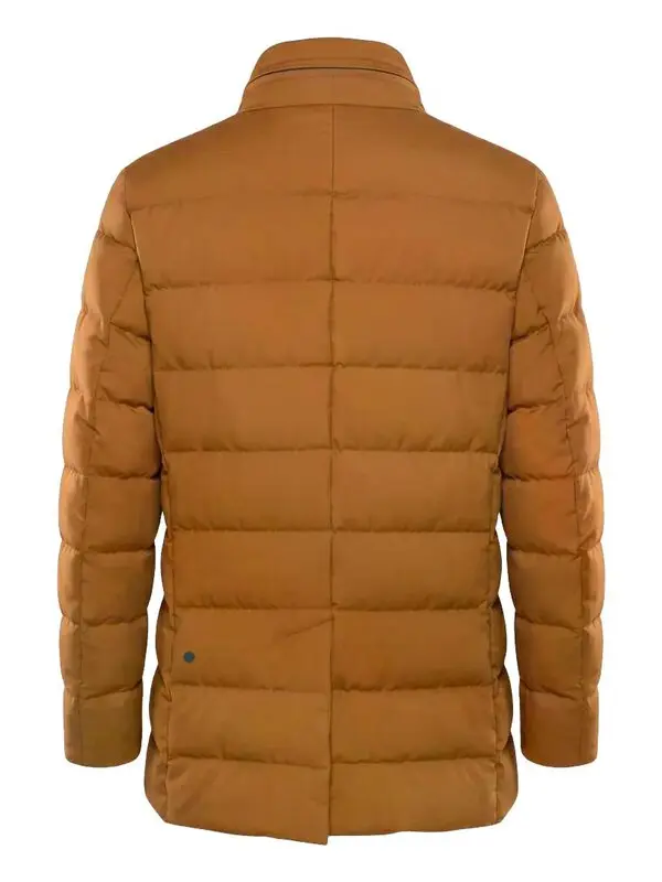 MOORER Imel-pum High-neck Padded Coat - Brown