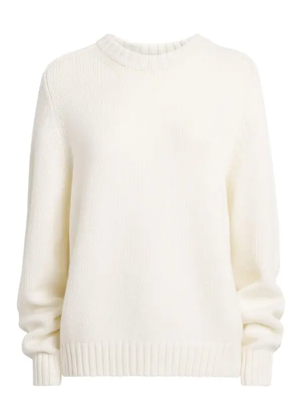 Khaite The Mae Cashmere Sweater - Ivory