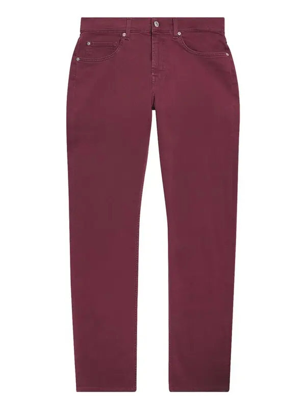 7 For All Mankind The Straight Jeans - Red