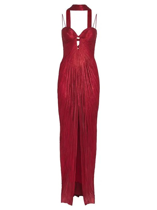 MARIA LUCIA HOHAN Silk Gown - Red