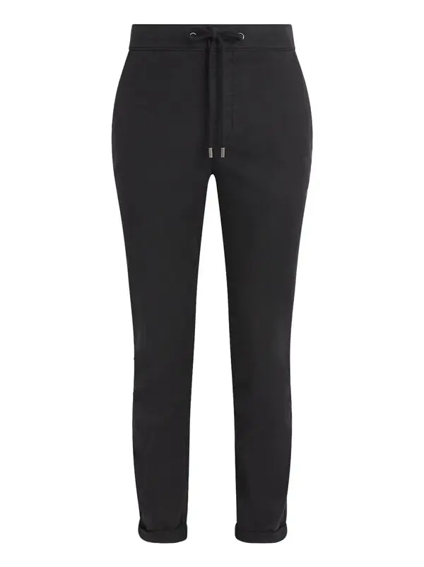 Paige Drawstring Fraser Chinos - Black