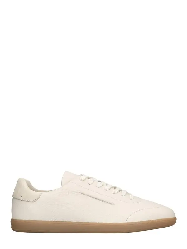 Zegna Leather 232 Sneakers - Beige