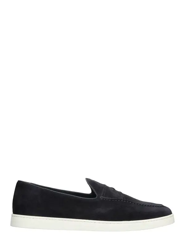 Church's Suede Peebles Slip-on Loafers - Navy