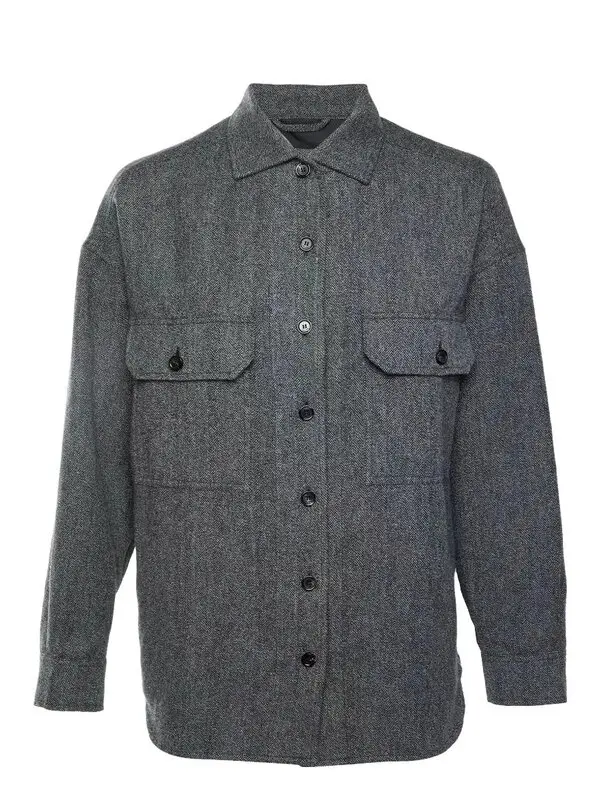 Loro Piana Darby Overshirt - Grey