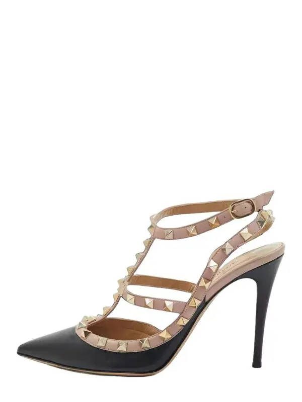 Valentino Garavani Rockstud Caged Pumps - Black
