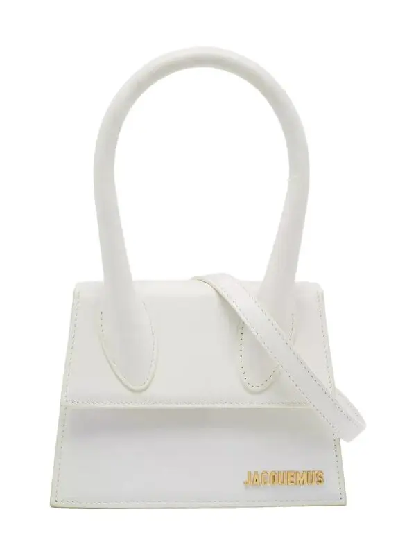 Jacquemus Medium Le Chiquito Moyen Handbag - White