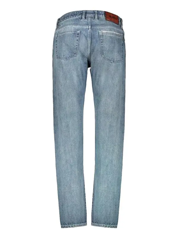 MOORER Pavel 10 Straight-leg Jeans - Blue