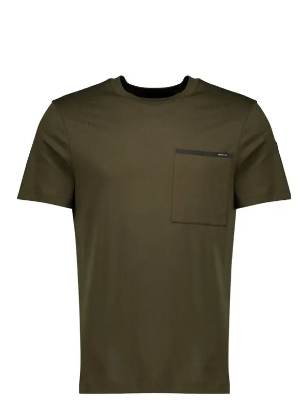 Moncler Chest Pocket T-shirt - Green