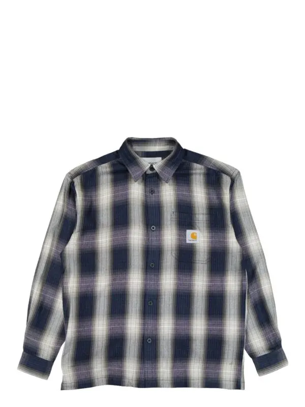 Carhartt Work In Progress Harlin Check Shirt - Gray