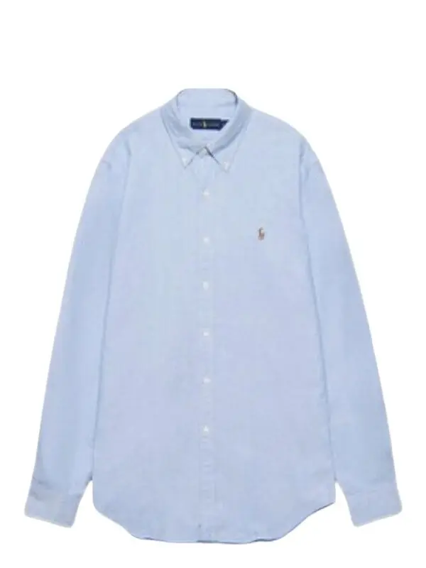 Ralph Lauren Logo Embroidered Shirt - Blue