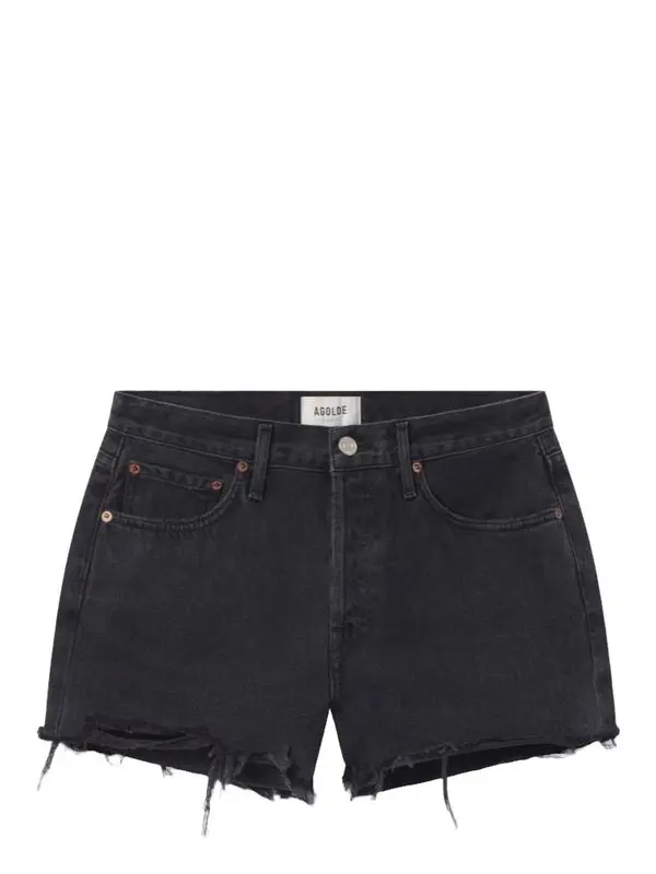 AGOLDE Parker Shorts - Deep Black