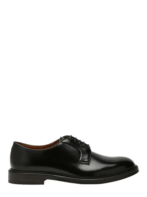DOUCAL'S Plain-toe Derby - Black