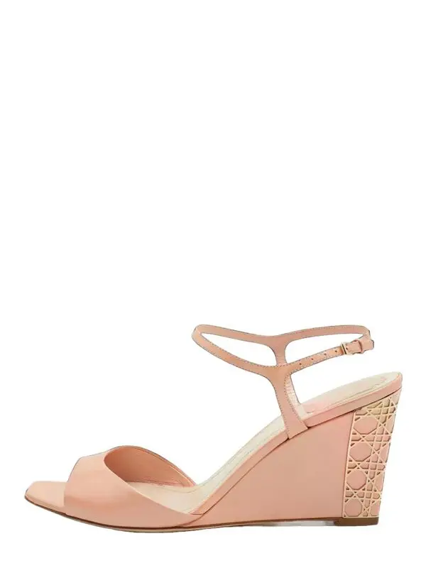 Dior Riviera Wedge Sandals - Orange