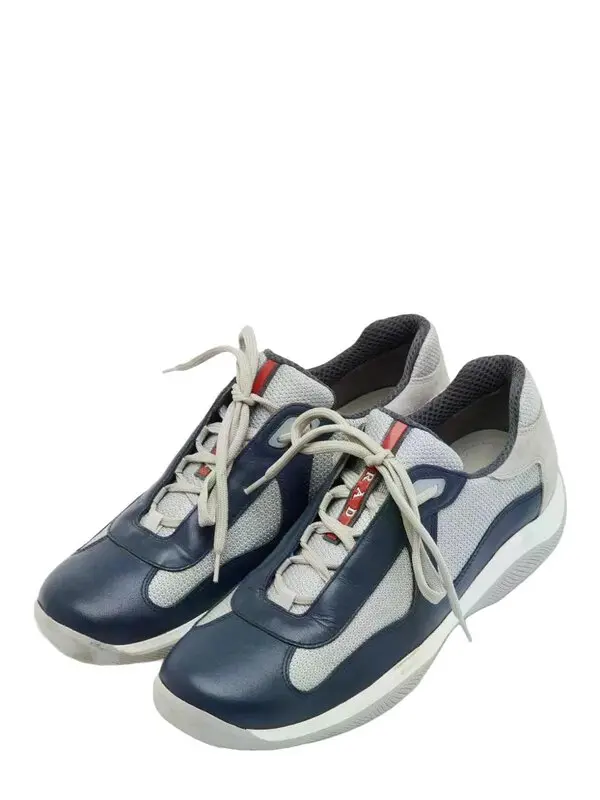 Prada America's Cup Low-top Sneakers - Blue