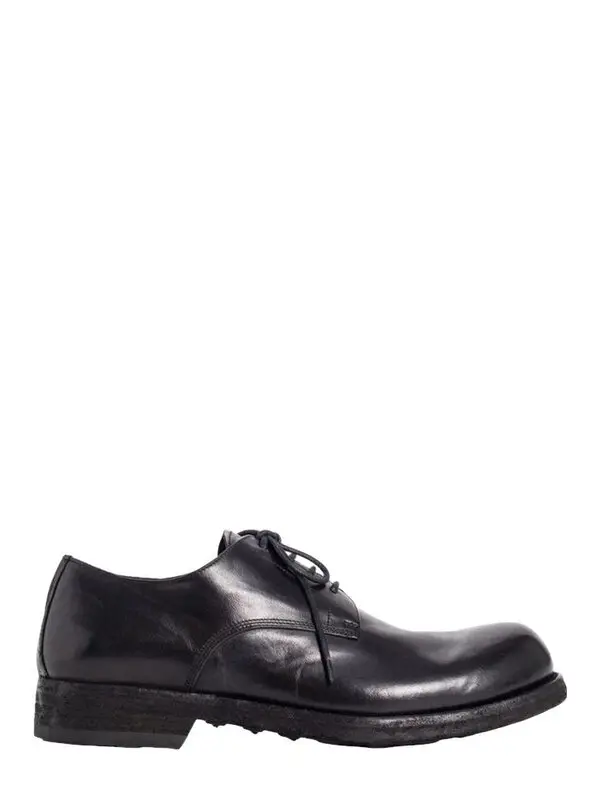Officine Creative Novak Leather Derby Shoes - Black