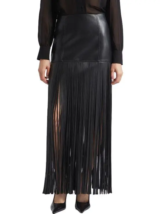 TOCCIN Soren Maxi Skirt - Jet