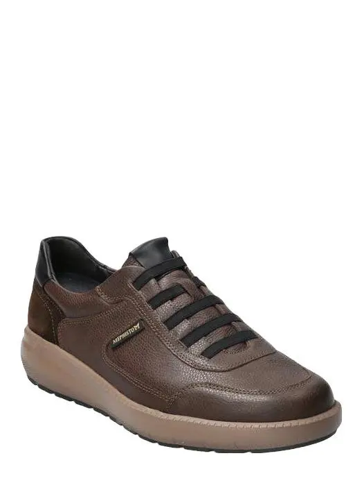 Mephisto Jork Plain Toe Derby - Dark Brown