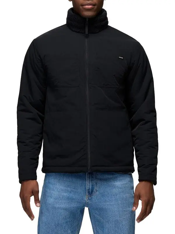 Prana Encinitas Reversible Jacket - Black/black