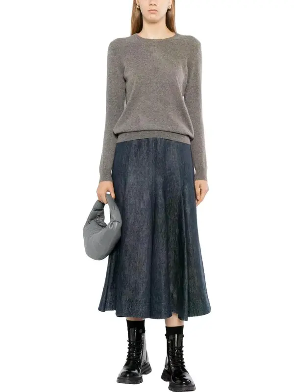 N.peal Evie Cashmere Sweater - Grey