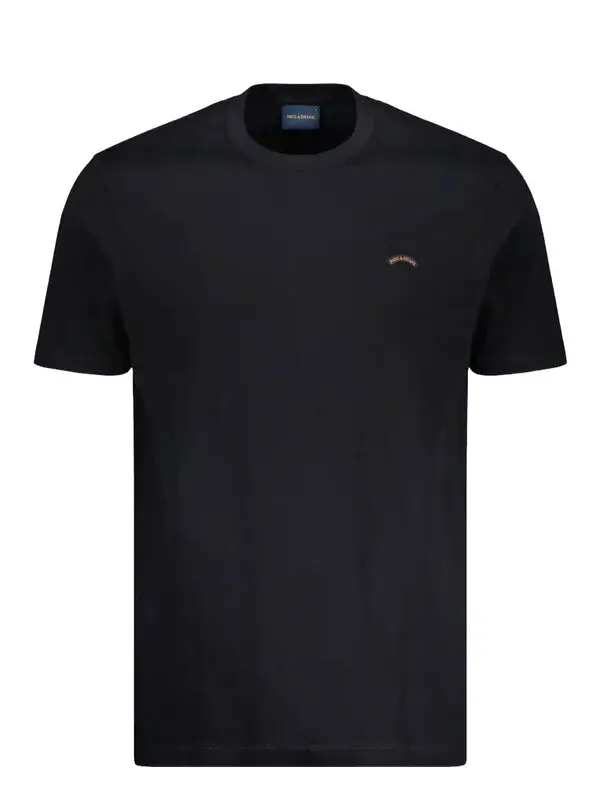 Paul & Shark Logo-patch Short-sleeved T-shirt - Blue