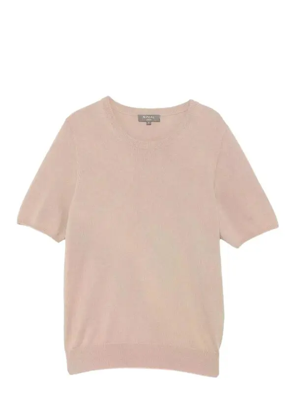 N.peal Milly Cashmere T-shirt - Neutrals