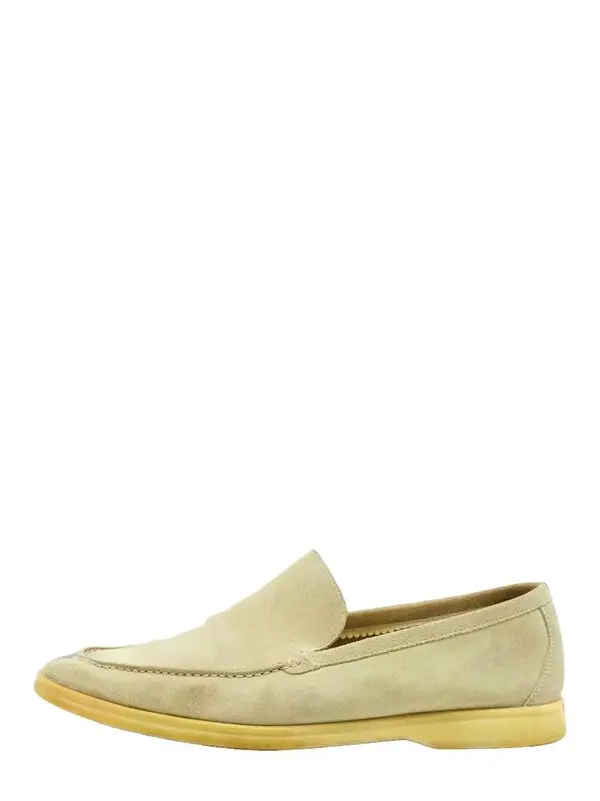 Loro Piana Suede Loafers - Green