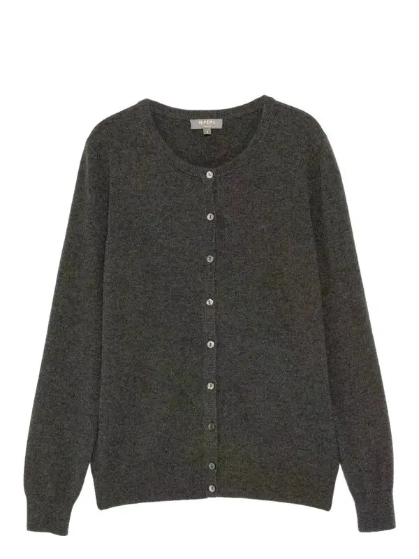 N.peal Olivia Cashmere Cardigan - Grey
