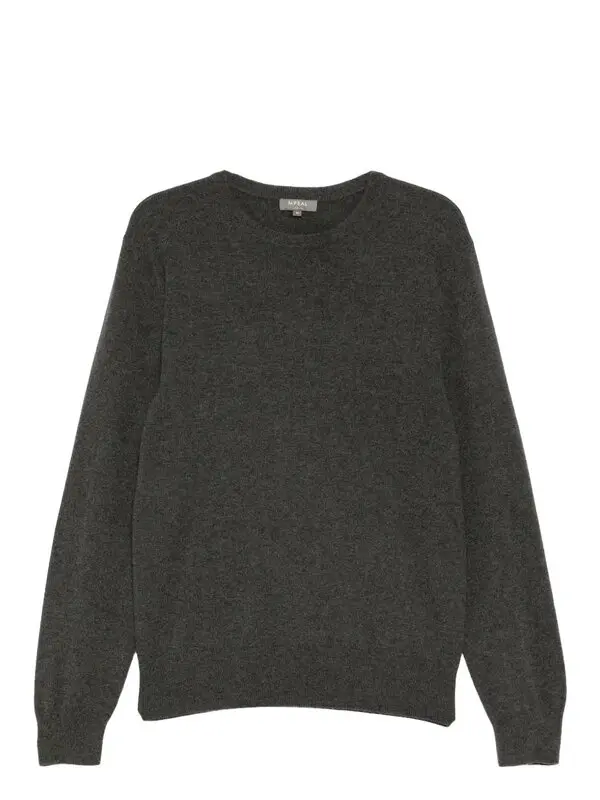 N.peal Cashmere Crew Neck Sweater - Grey