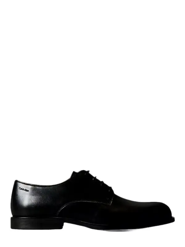 Calvin Klein Plaque Derby Shoes - Black