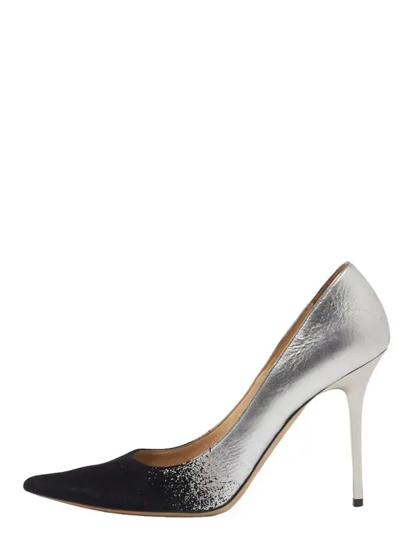 JIMMY CHOO Anouk Ombré-effect Pumps - Silver
