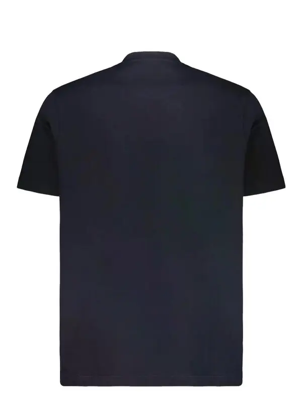 Paul & Shark Logo-embroidered Round-neck T-shirt - Black