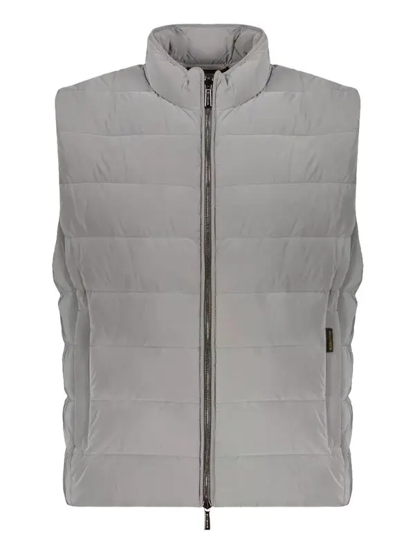 MOORER Oliver Padded Gilet - Grey