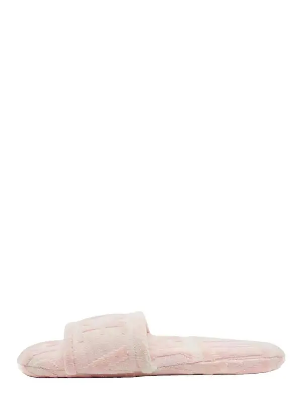 Versace Allover Slippers - Pink