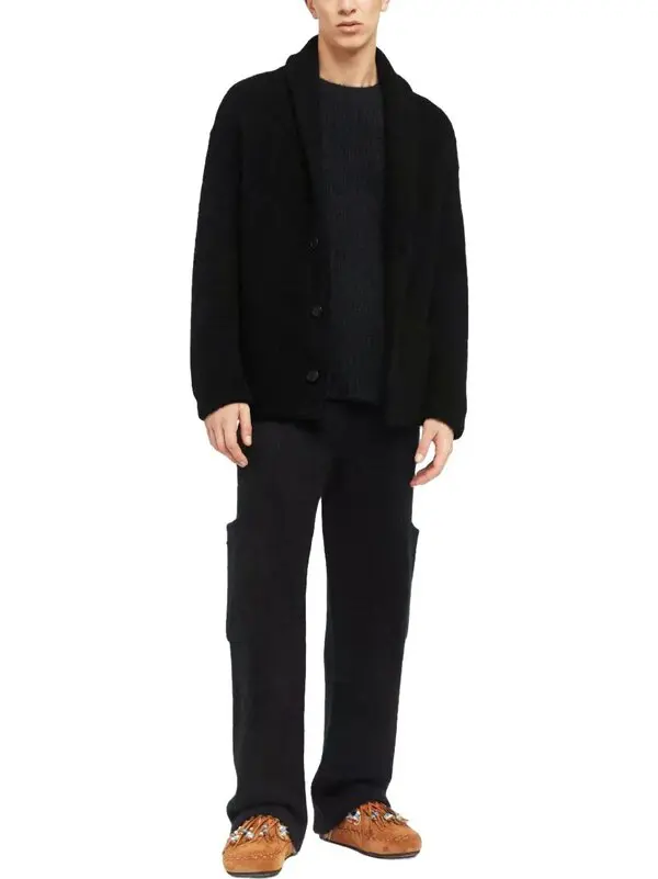 Alanui Finest Icon Cardigan - Black