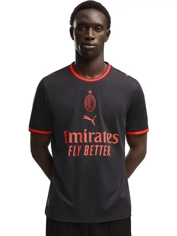 PUMA Ac Milan Third Jersey - Gray