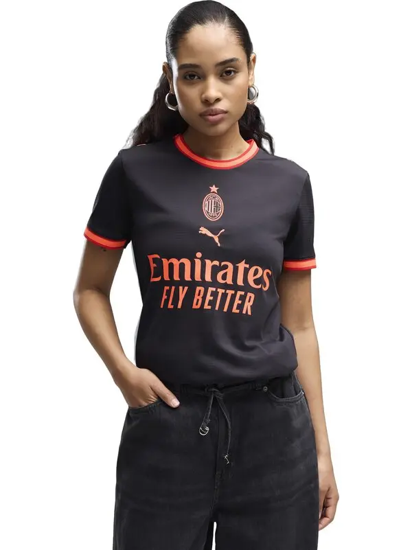 PUMA Ac Milan Third Football Jersey - Gray