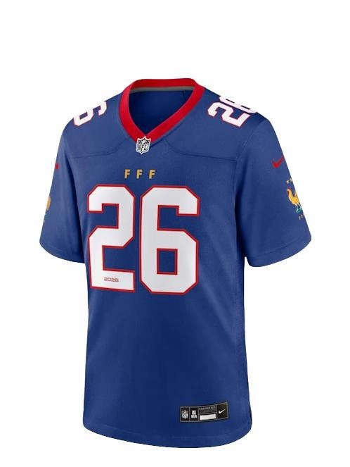 Nike France National Team X Nfl Game Jersey - Blue